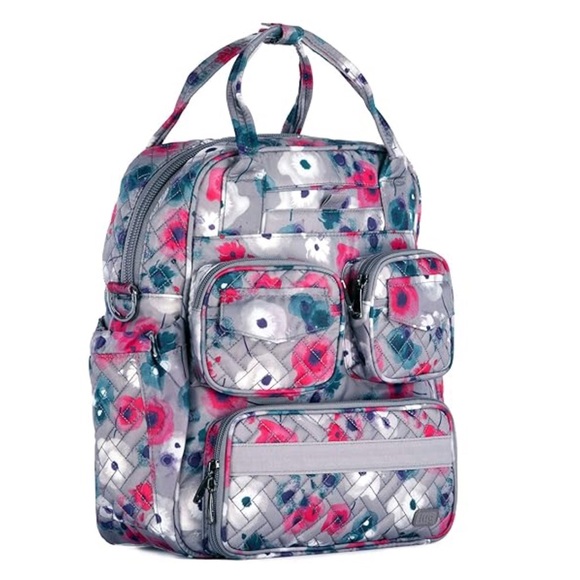 lug | Bags | Lug Mini Puddle Jumper Travel Bag Floral Shoulder Strap ...